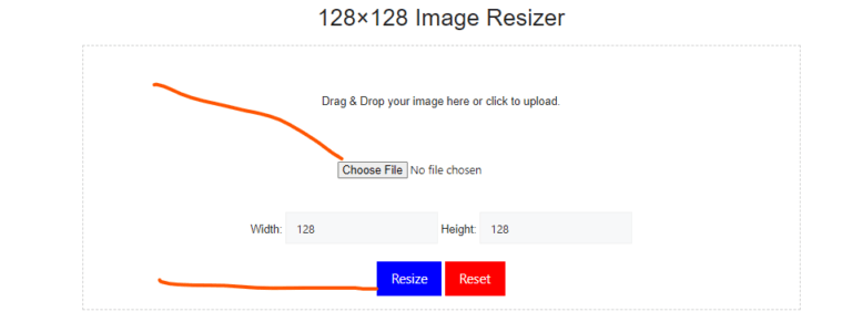 Resize Image to 128x128