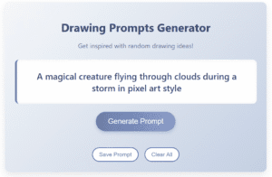 Drawing Prompts Generator
